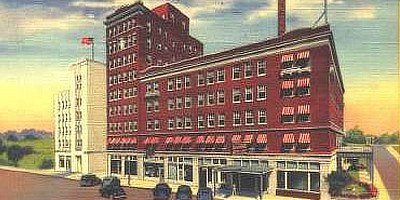 Hotel Blackstone, Carlton Hotel and motels in Tyler Texas as seen in ...